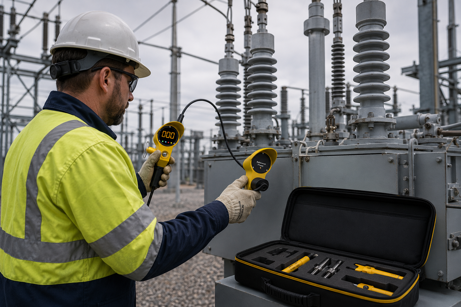 Bierer PD50 50kV Digital Phasing Voltmeter – MeasureMeter